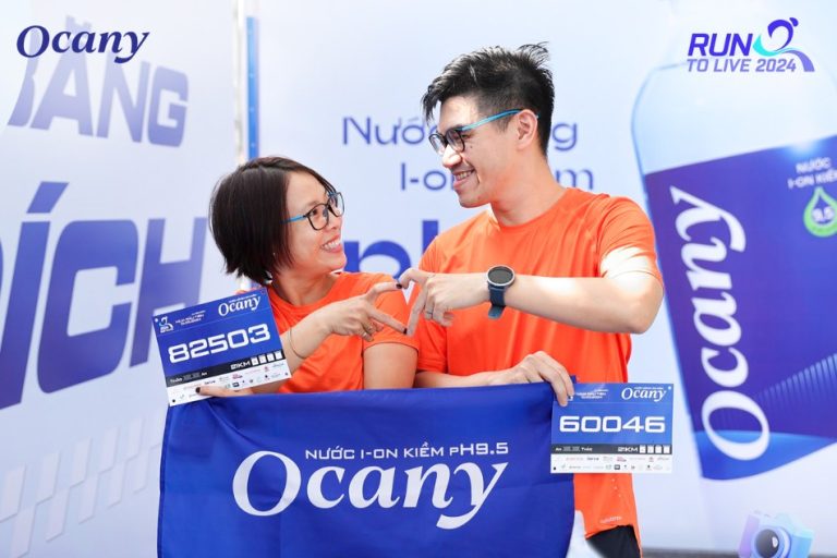 Ocany – Nhà tài trợ chính của Giải chạy Run To Live 2024